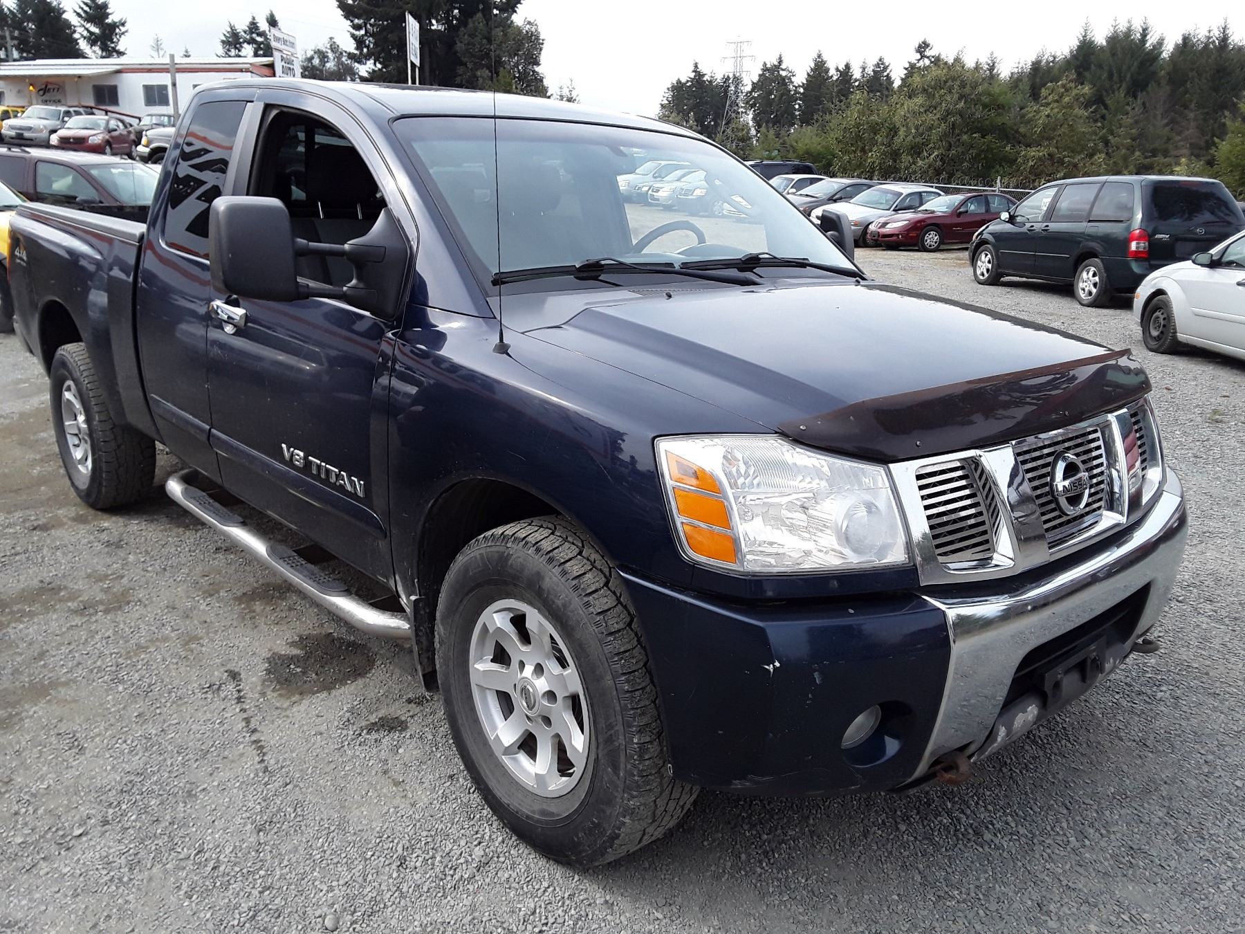 G6 -- 2006 NISSAN TITAN XE , Blue , 137,028 MILES KM's
