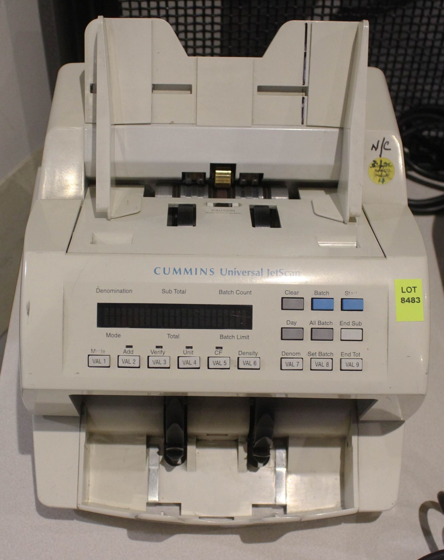 CUMMINS UNIVERSAL JETSCAN MONEY COUNTER MACHINE