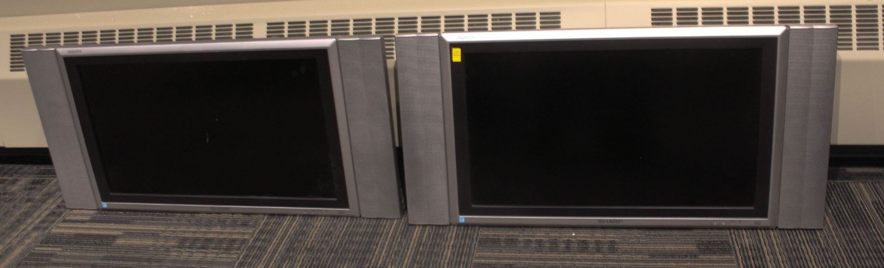 LOT OF 2 SHARP AQUOS 26" LIQUID CRYSTAL TV'S