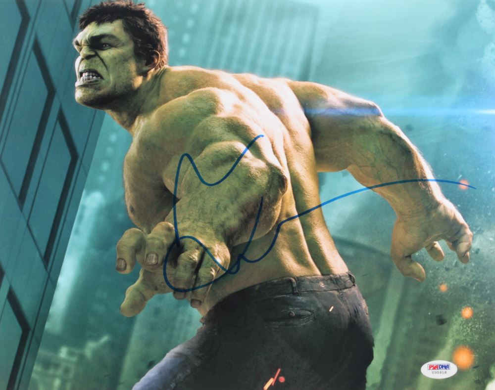 Mark Ruffalo Signed "The Hulk" 11x14 Photo (PSA COA)