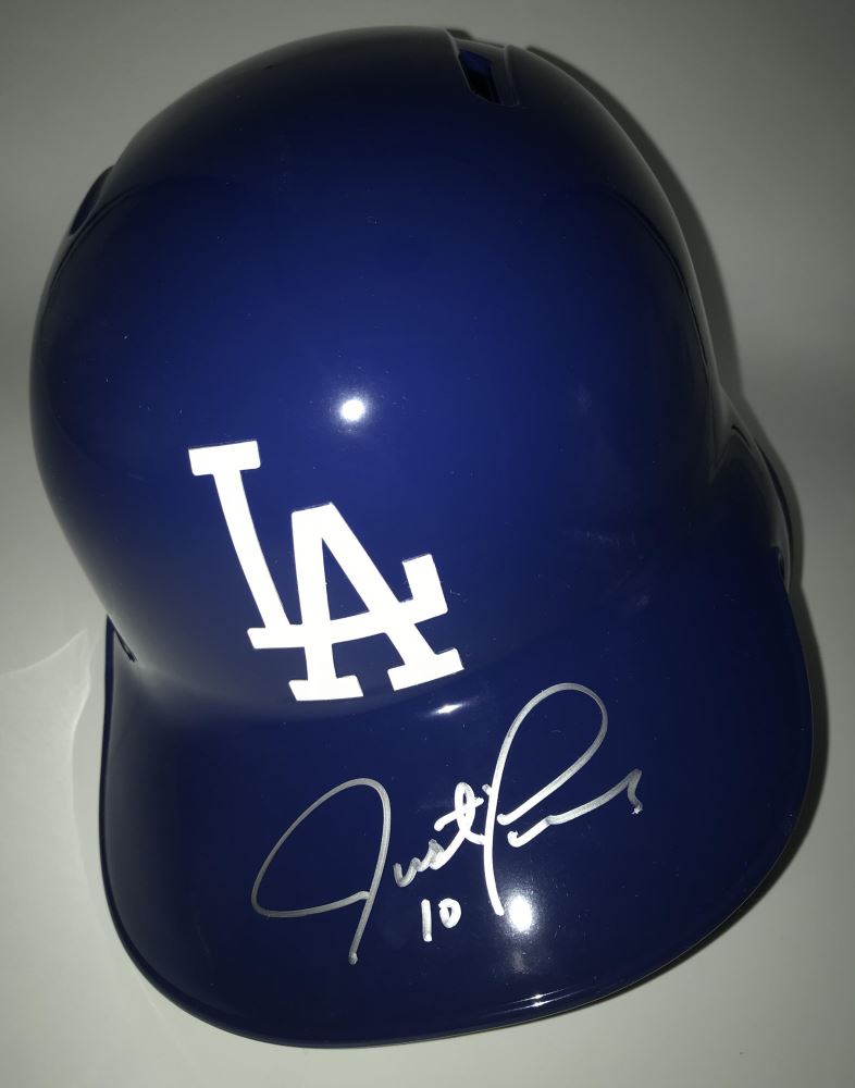 Justin Turner Signed Dodgers Full Size Batting Helmet (MLB)