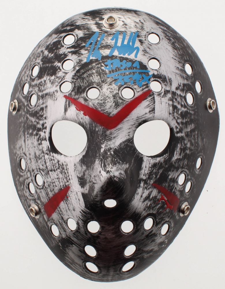 Kane Hodder Signed "Friday the 13th" Mask Inscribed "Jason 7, 8, 9, X ...