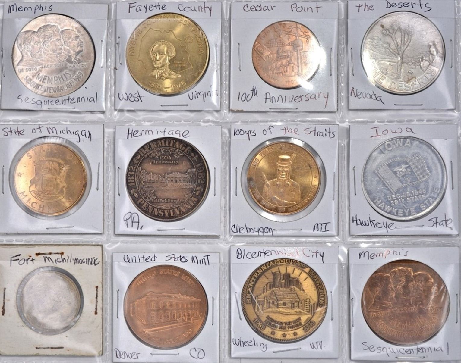 MIXED COLLECTOR LOT, TOKENS, COINS, CURRENCY