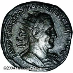 Roman. Trajan Decius. A.D. 249-251. AE double sestertius ( Trajan Decius.