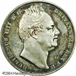 Great Britain. William IV Proof Crown 1831. S-3833. Plain edge. Coin-d ...