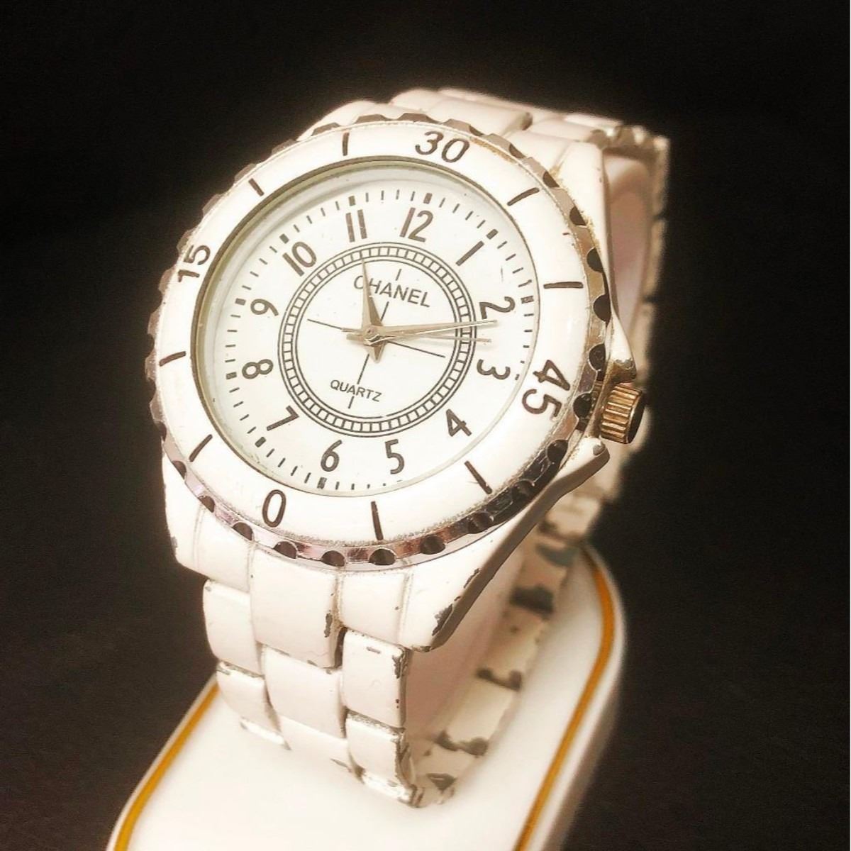 Swiss Made Chanel White Paris Watch