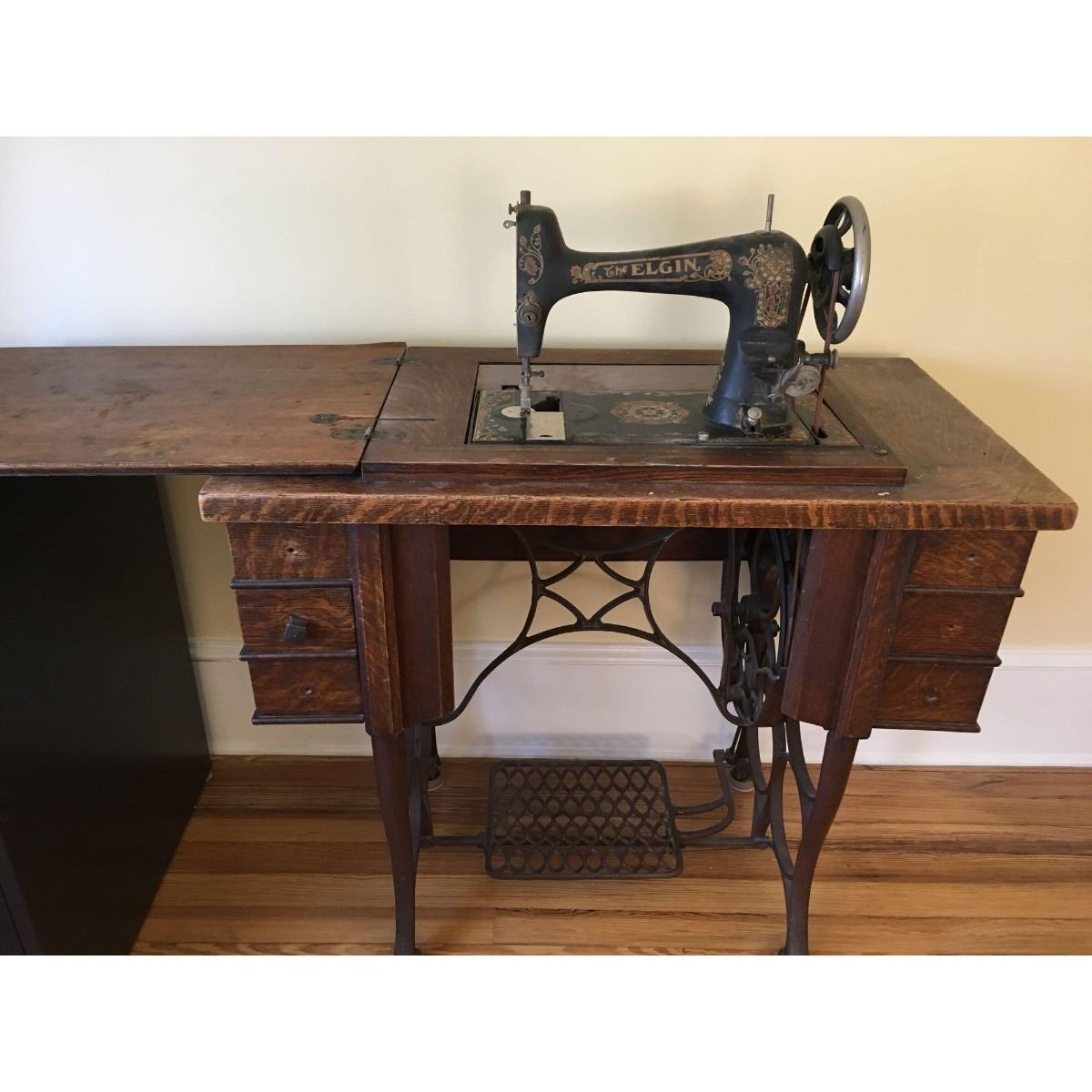 Antique Elgin Sewing Machine