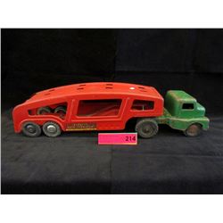 1950s Structo Auto Transport 2-Deck Carrier