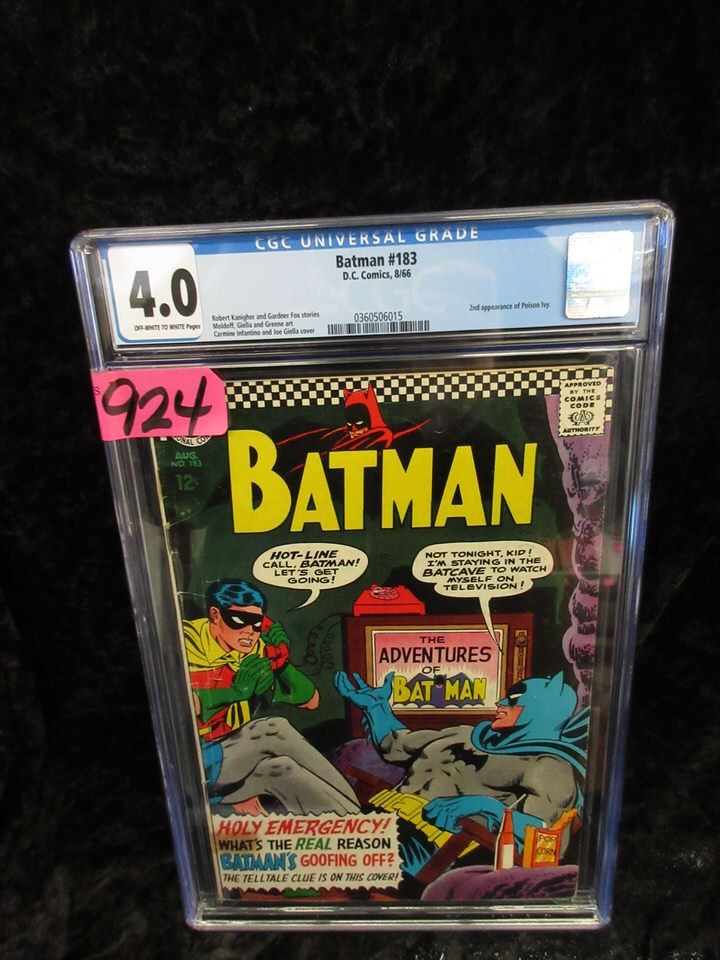 Graded 1966 "Batman #183" DC Comic