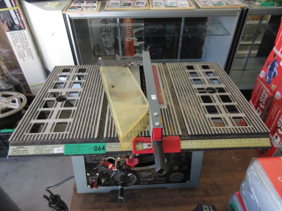 King 10" Bench Table Saw