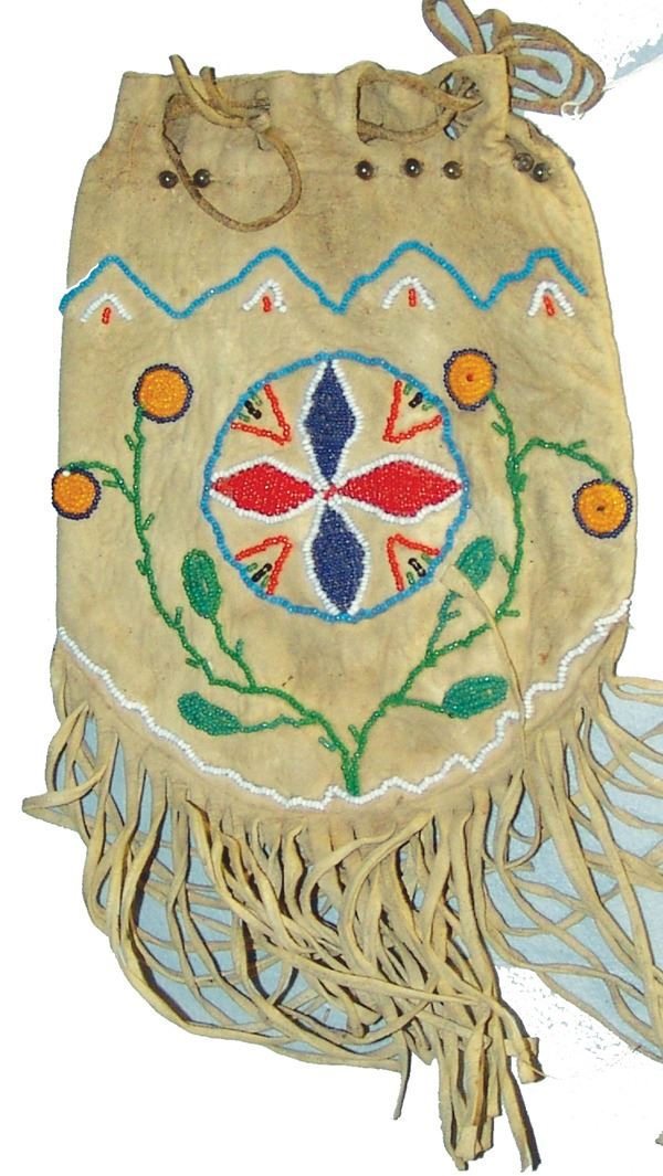 Cree Buckskin Bag