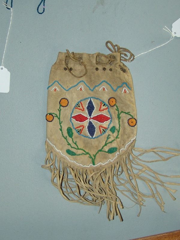 Cree Buckskin Bag
