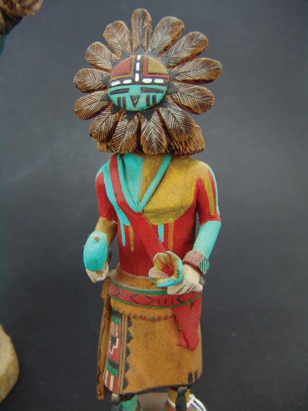 2 Hopi Kachina Carvings
