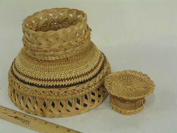 2 Karuk Baskets - Florence Jacobs Harrie