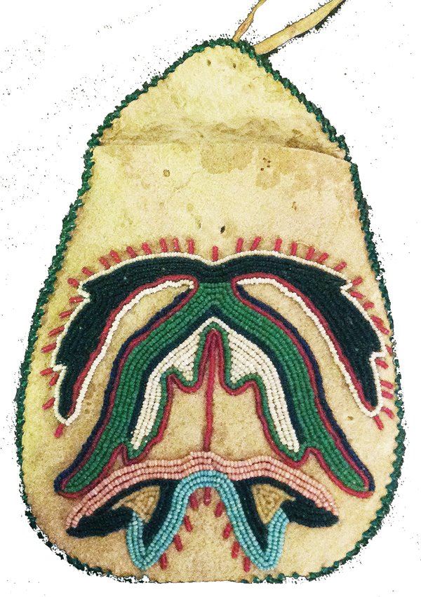Plateau Beaded Bag