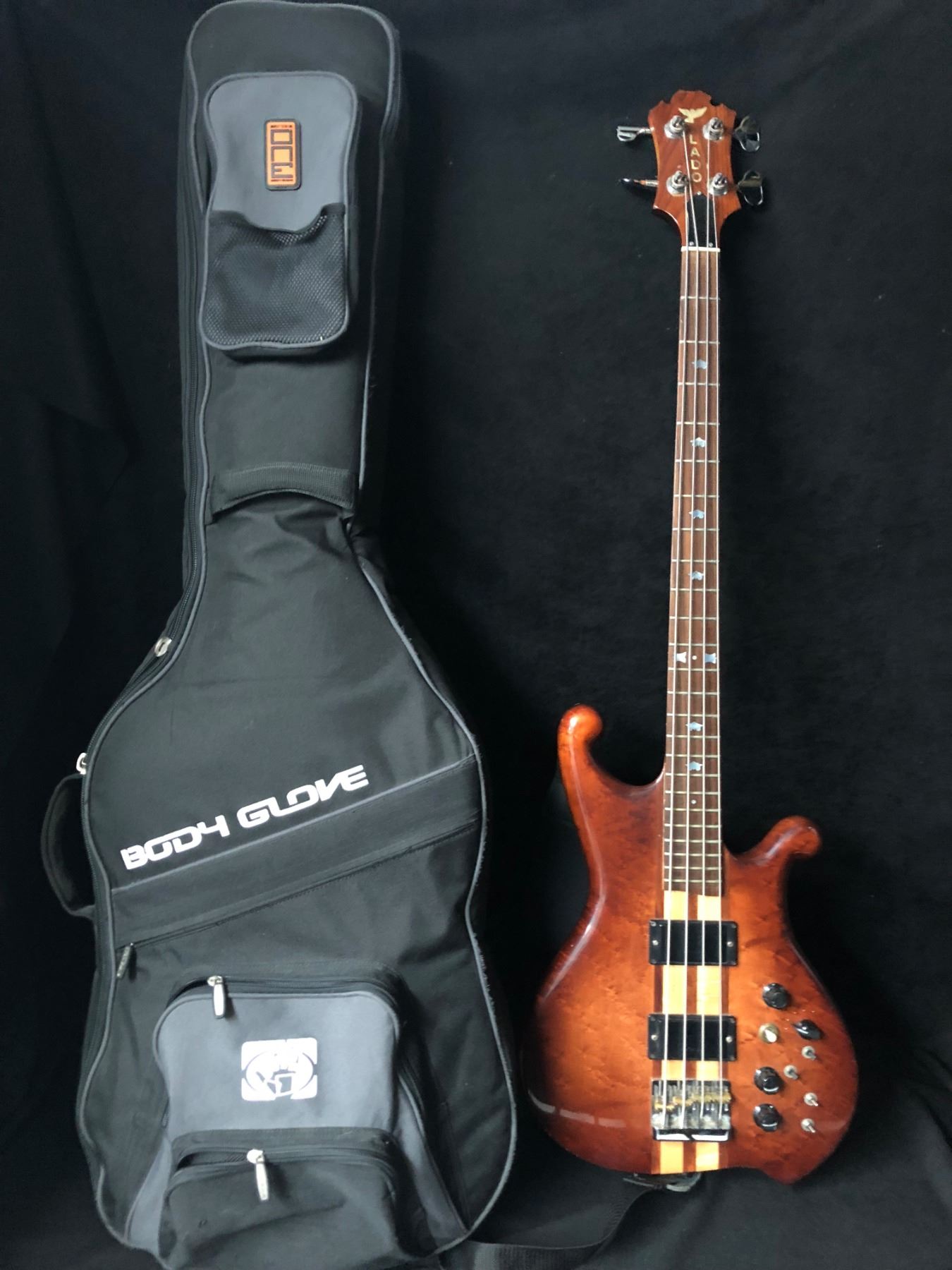 LADO ELECTRIC BASS GUITAR W/ GIG BAG