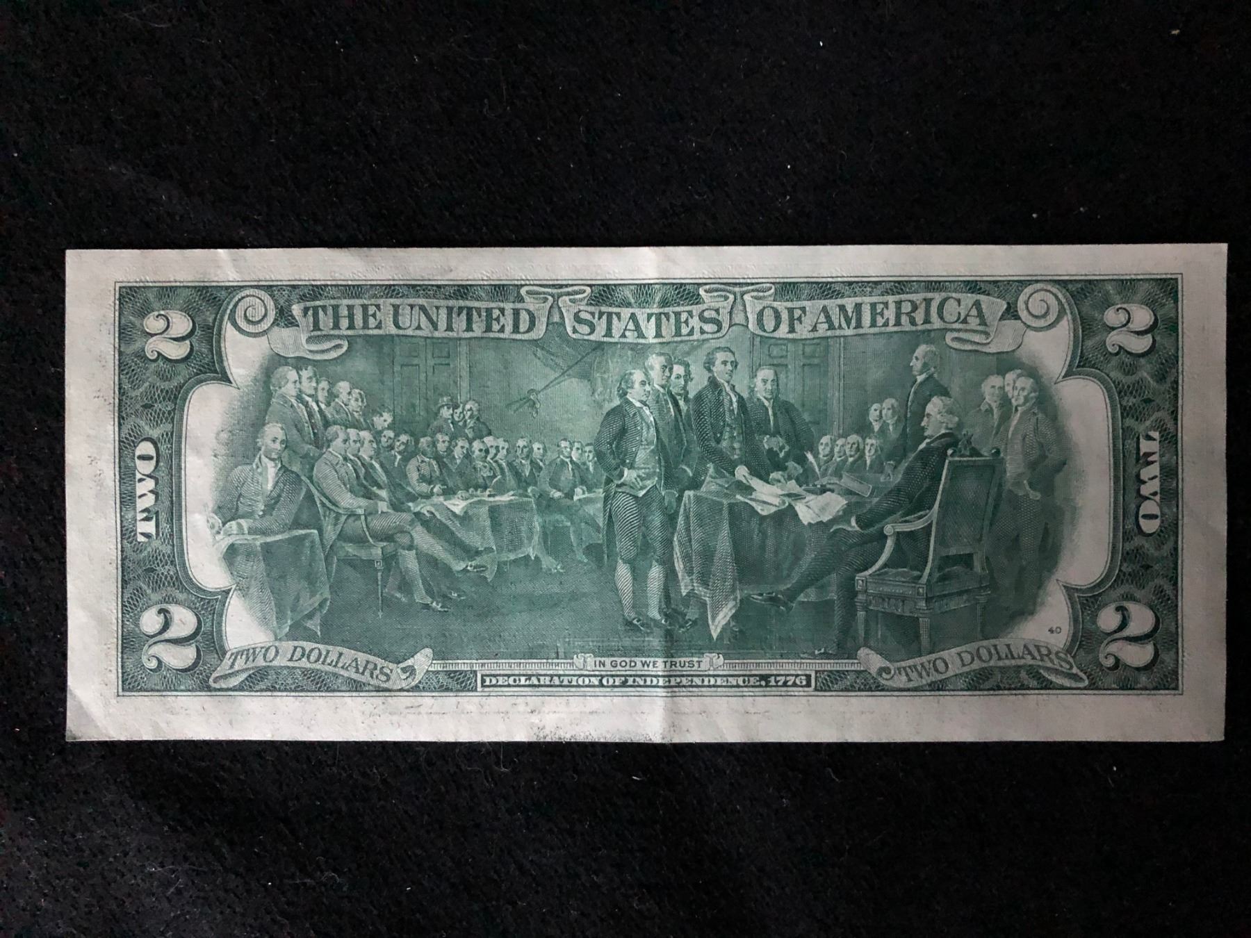 1976 USA $2 BILL