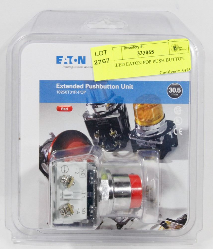 SEALED EATON POP PUSH BUTTON