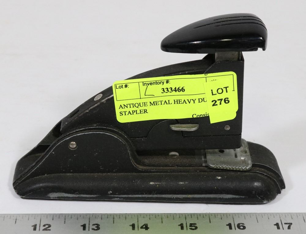 ANTIQUE METAL HEAVY DUTY STAPLER