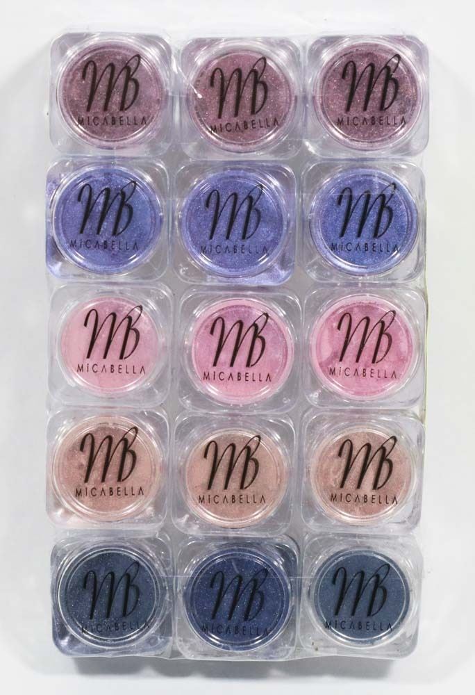 15 MICABELLA NATURAL MINERAL EYE SHADOW ASSORTED