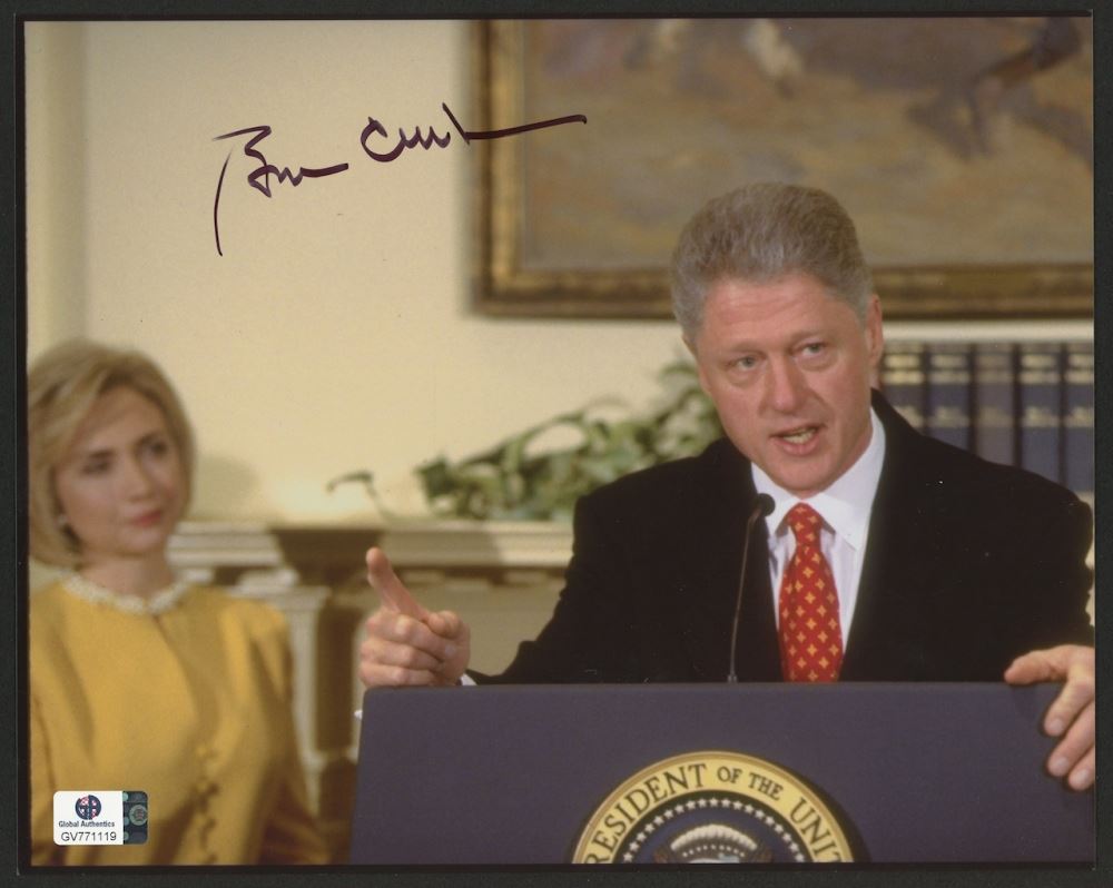 Bill Clinton Signed 8x10 Photo (JSA LOA)