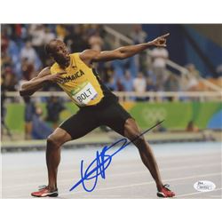 Usain Bolt Signed 8x10 Photo (JSA COA)