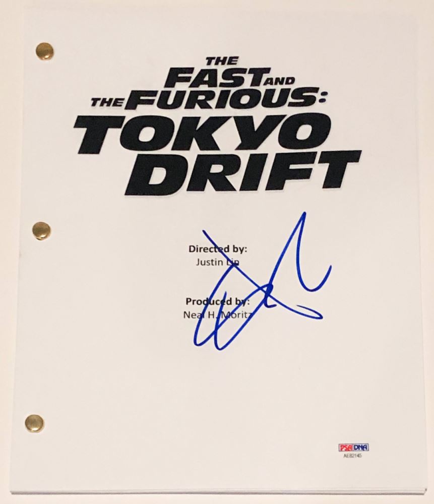 Sung Kang Signed "The Fast and The Furious: Tokyo Drift" Full Movie ...