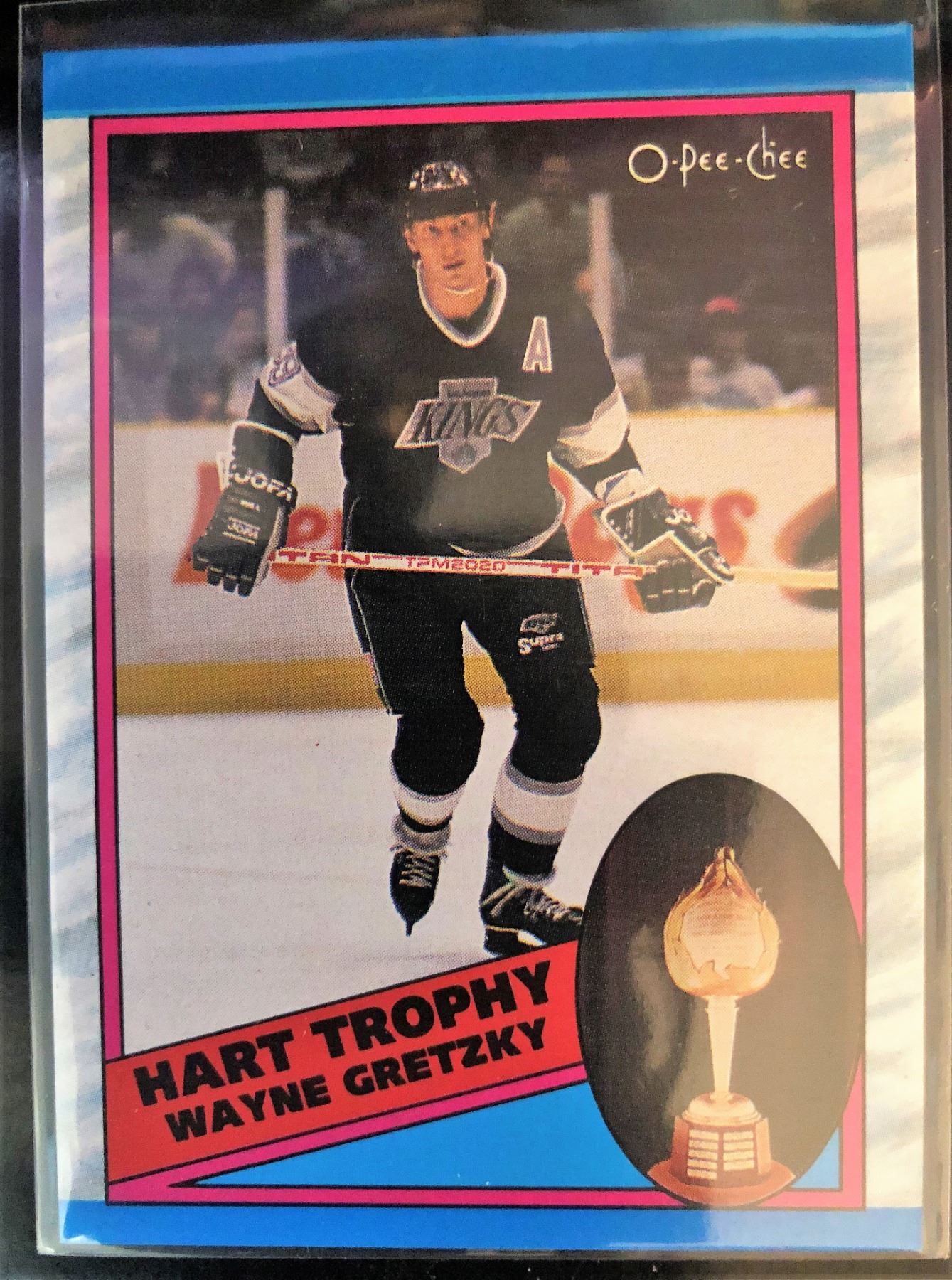 1989-90 O-Pee-Chee Wayne Gretzky Hart Trophy Winner