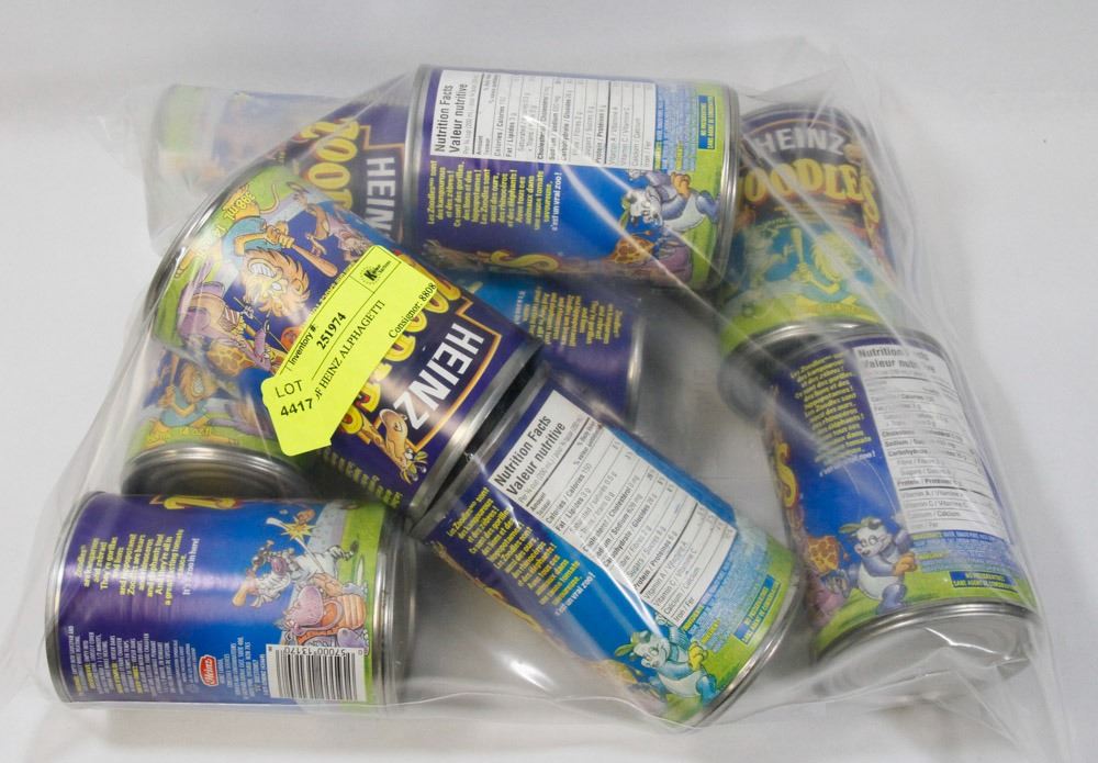BAG OF HEINZ ALPHAGETTI - Kastner Auctions