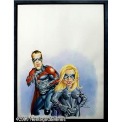 Mort Drucker - Mad #359 Cover Original Art (EC, 1997) Mort Drucker ...