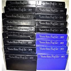 PROOF SETS FROM THE 1970'S