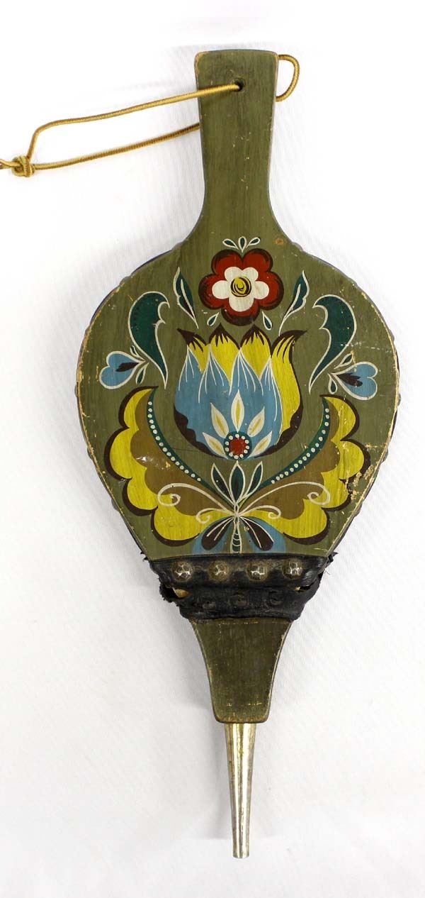 Antique Japanese Made Wood Bellows