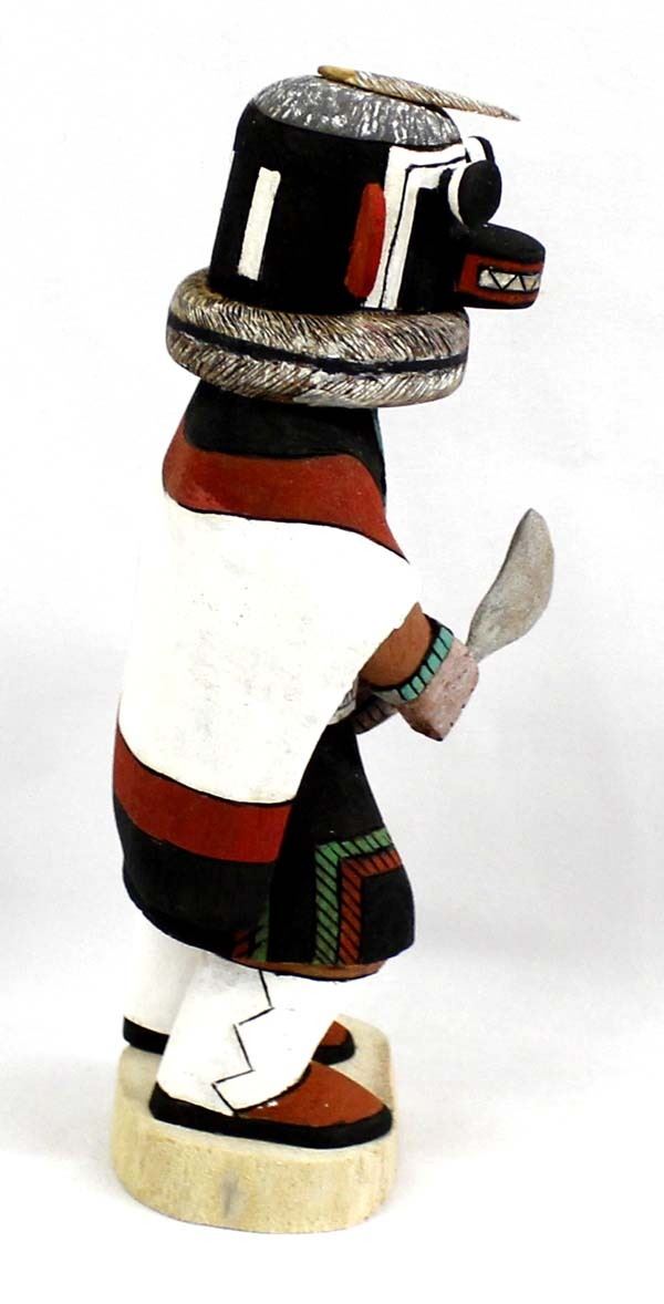 Hopi Carved Wood Awa-Ovi Soyoko Kachina, D. Adams