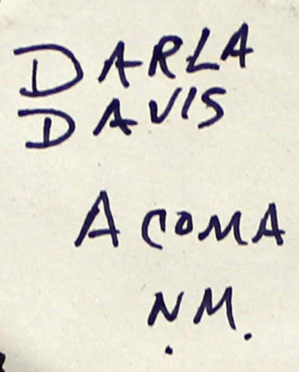 Acoma Eye Dazzler Pottery Wedding Vase Darla Davis