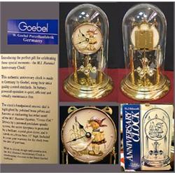 M.J.Hummel / Goebel Anniversary Clock made in Germany. Hand painted ...