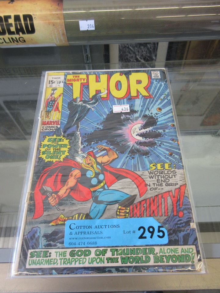 1970 "Thor #185" 15¢ Comic - Marvel Comic