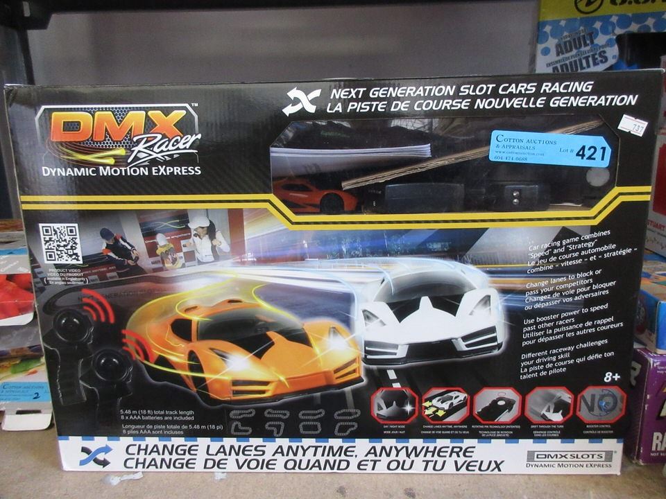 New DMX Slot Car Racing Set