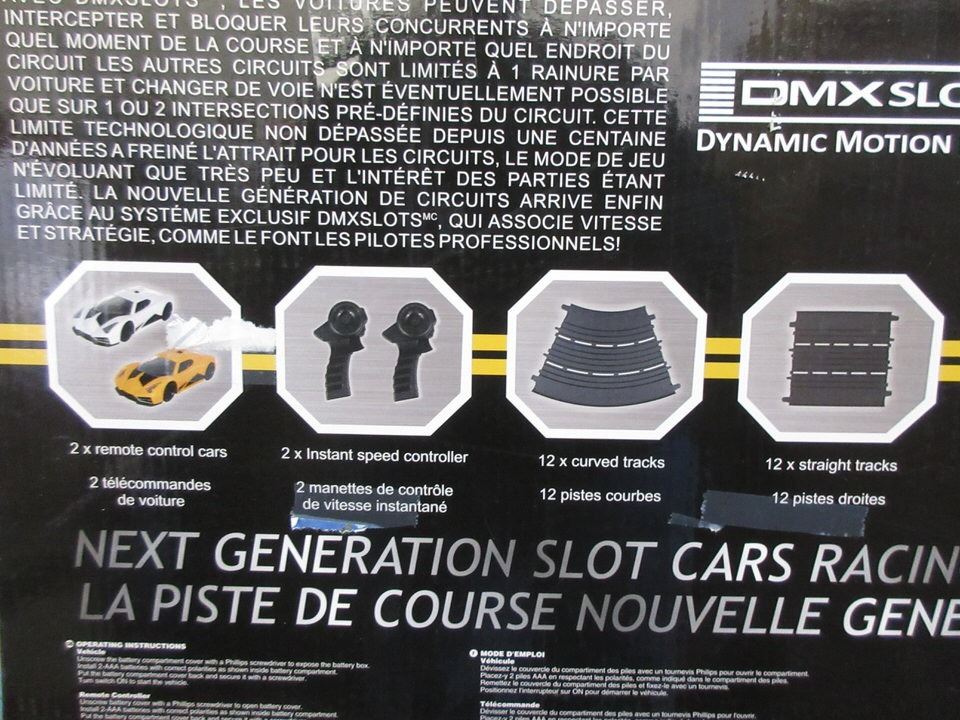 New DMX Slot Car Racing Set