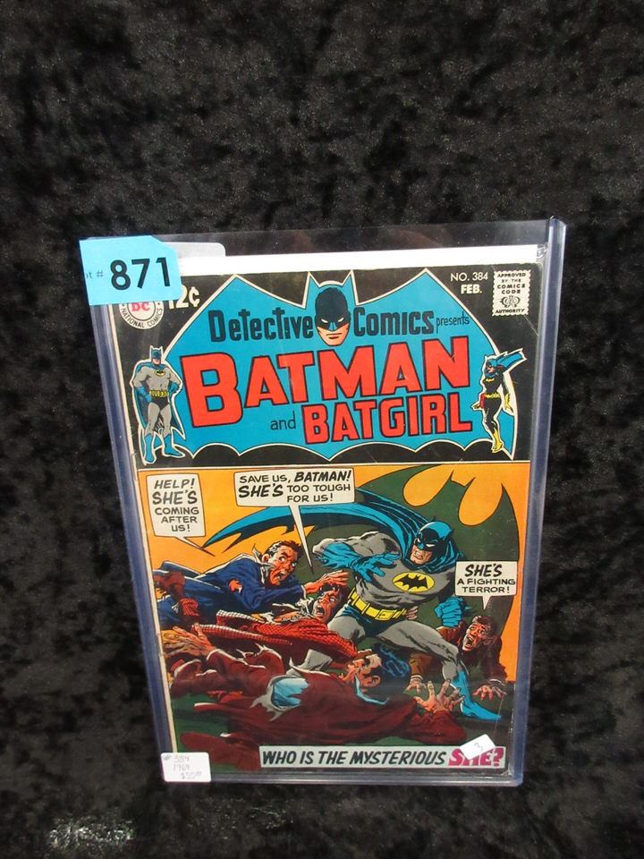 1969 "Detective Comic Batman & Batgirl #384" DC