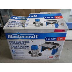 New Mastercraft Router & Table