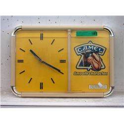 1989 Camel Cigarette Clock