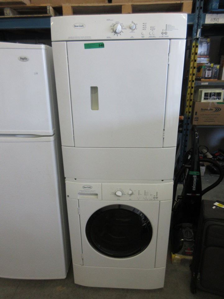 Beaumark Stacking Washer/Dryer