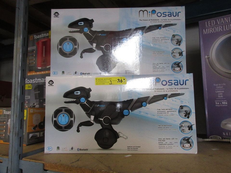 3 Battery Operated Bluetooth MiPosaur Toys