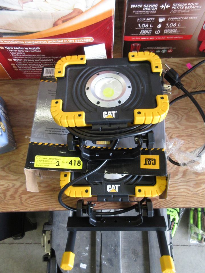 2 CAT LED Work Lights - Store Returns