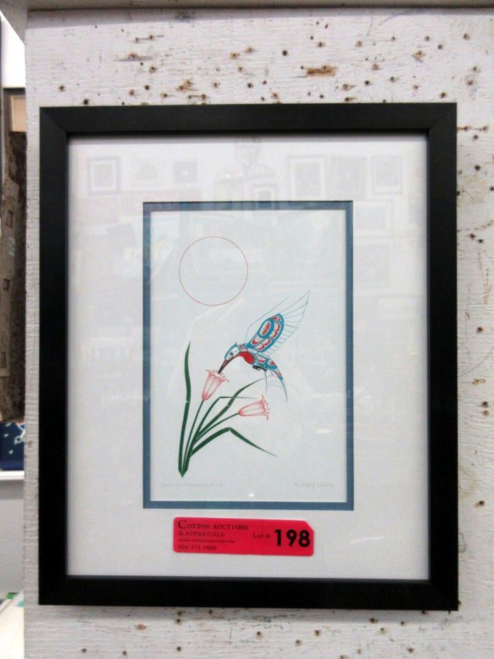 Richard Shorty Framed Print "Serenity Hummingbird"