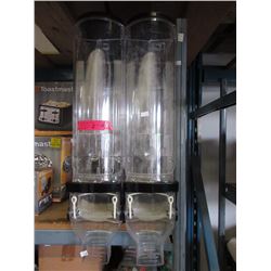 2 Large Commercial Food Dispensers