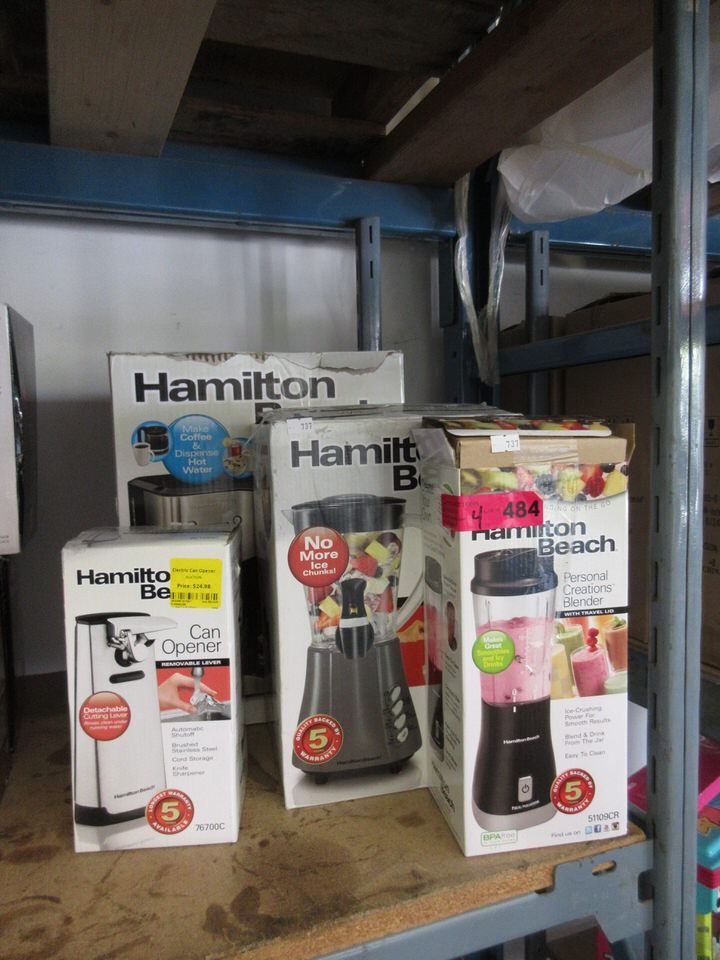 4 Hamilton Beach Small Kitchen Appliances
