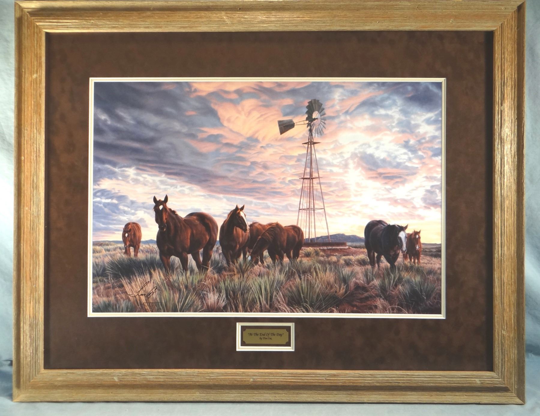 Cox, Tim, "At the End of the Day", 413/950, 16" x 24" w