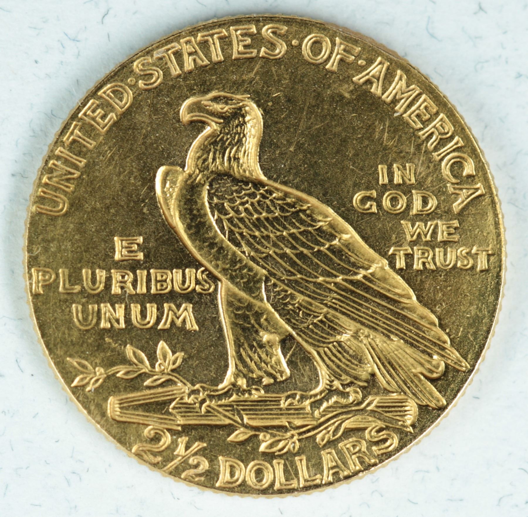 1908 $2.5 Gold Indian Head BU