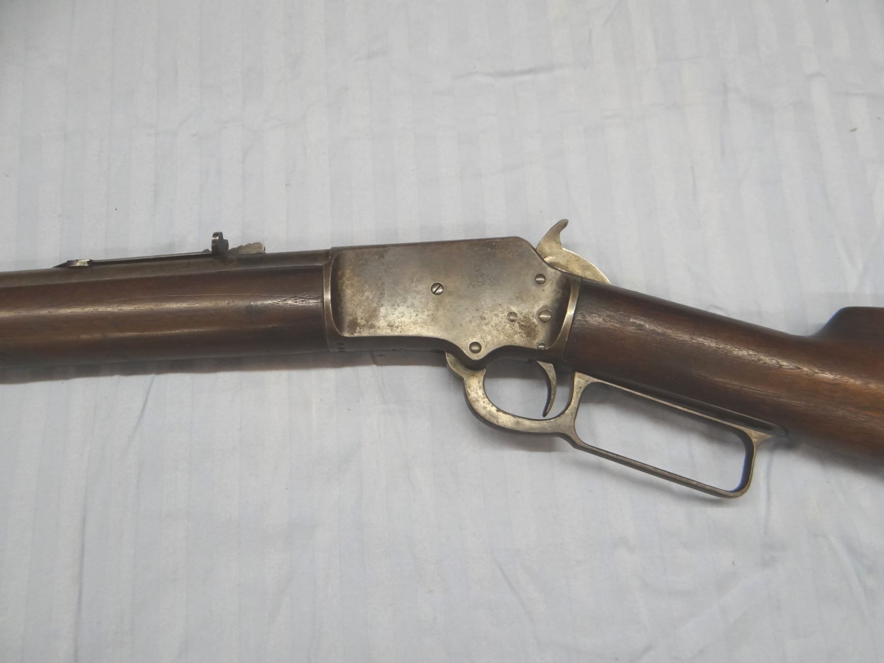 Marlin Model 92, sn 392860, .32 cal., 20" bbl, muted colors on receiver ...